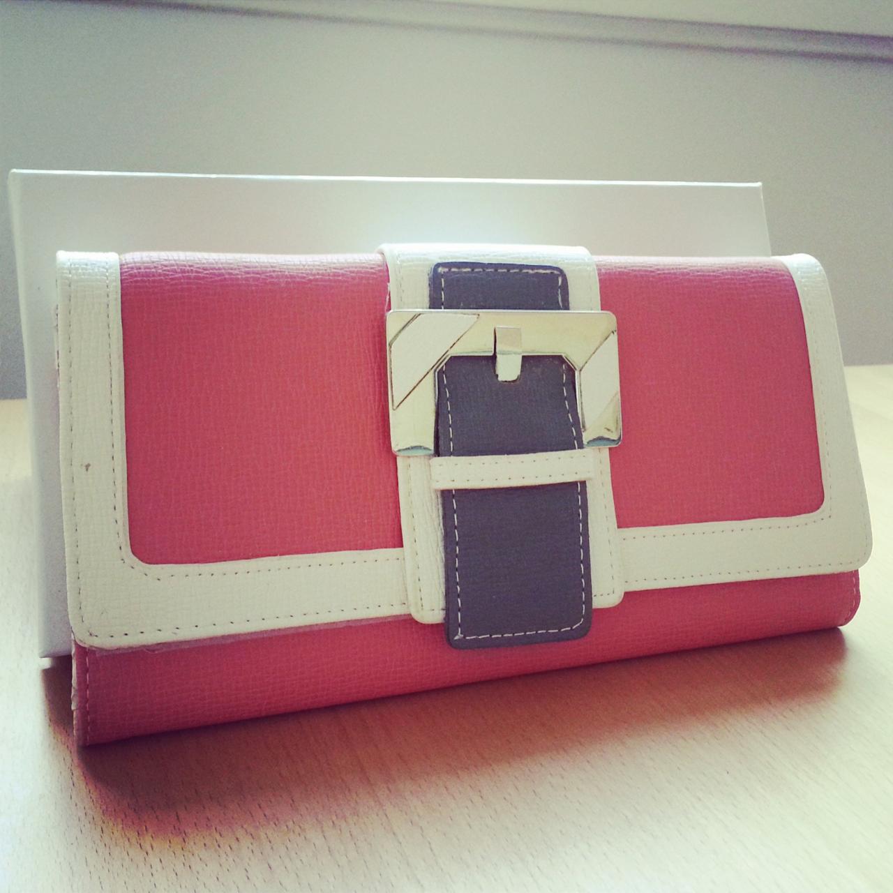 Women Wallet Purse - Pastel Color Block on Luulla